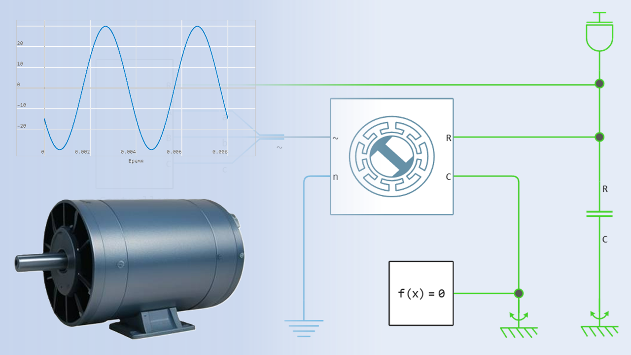 Параметризация СДПМ на основе измерений | Engee ‒ Сообщество