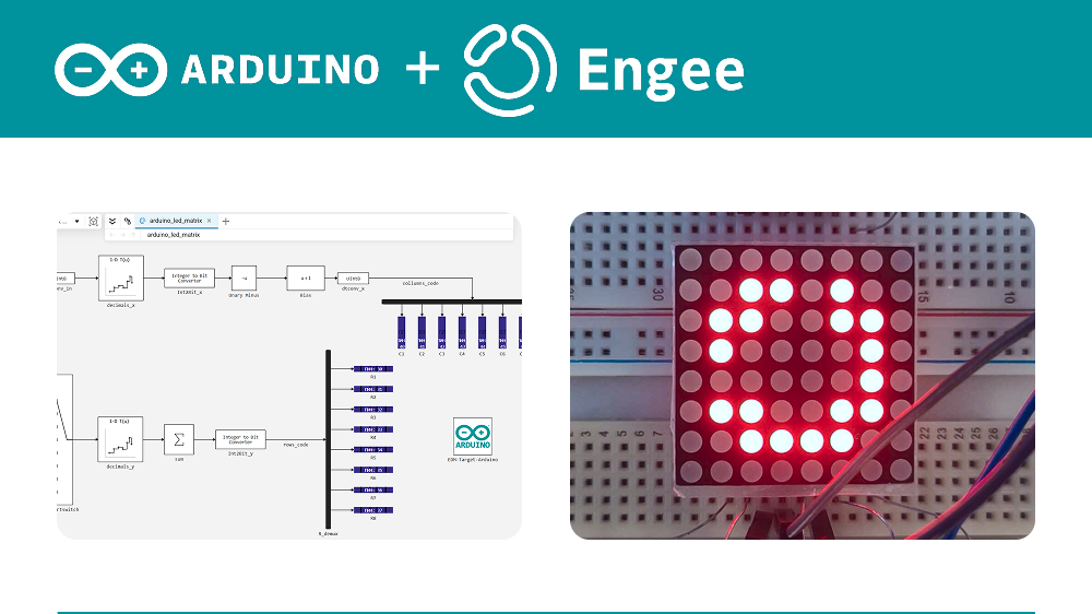 Arduino: LED матрица | Engee ‒ Community